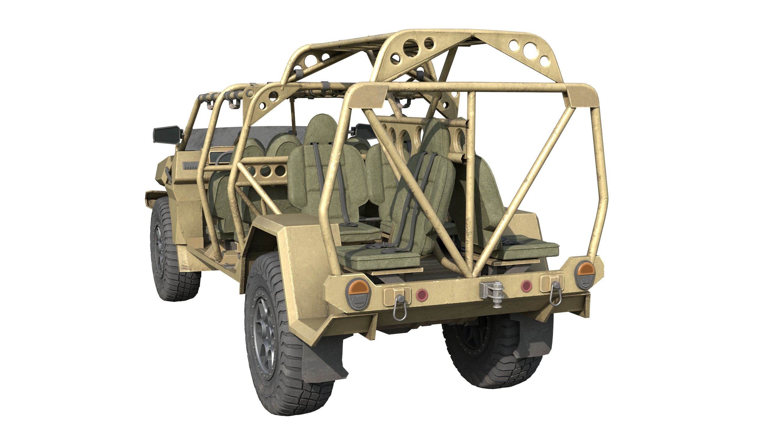 Chevy Colorado ZR2 military ISV V2 by TurboCG | 3DOcean