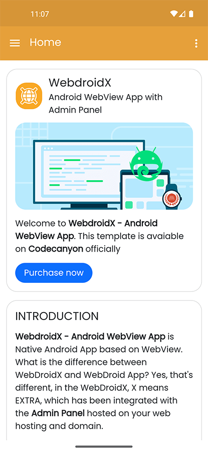 WebDroidX - Android WebView App with Admin Panel by solodroid | CodeCanyon
