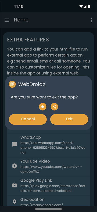 WebDroidX - Android WebView App with Admin Panel by solodroid | CodeCanyon