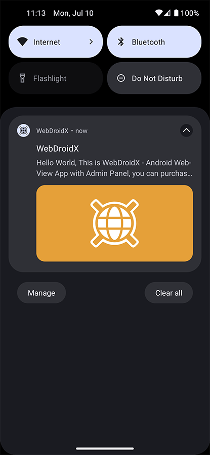 WebDroidX - Android WebView App with Admin Panel by solodroid | CodeCanyon