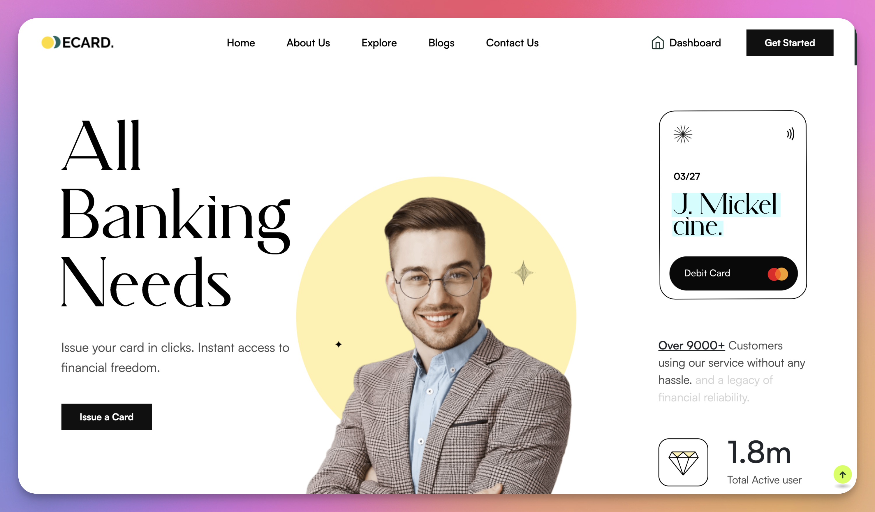 E-Card - Virtual Prepaid Credit Card Issuing Platform | Stripe Powered ...