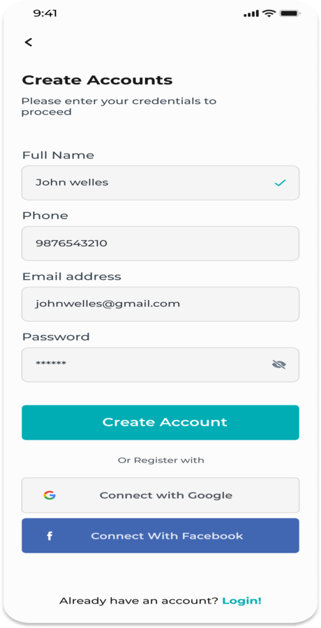 FitMeal ANDROID + IOS + FIGMA + XD | UI Kit | Flutter | Fitness & Meal ...