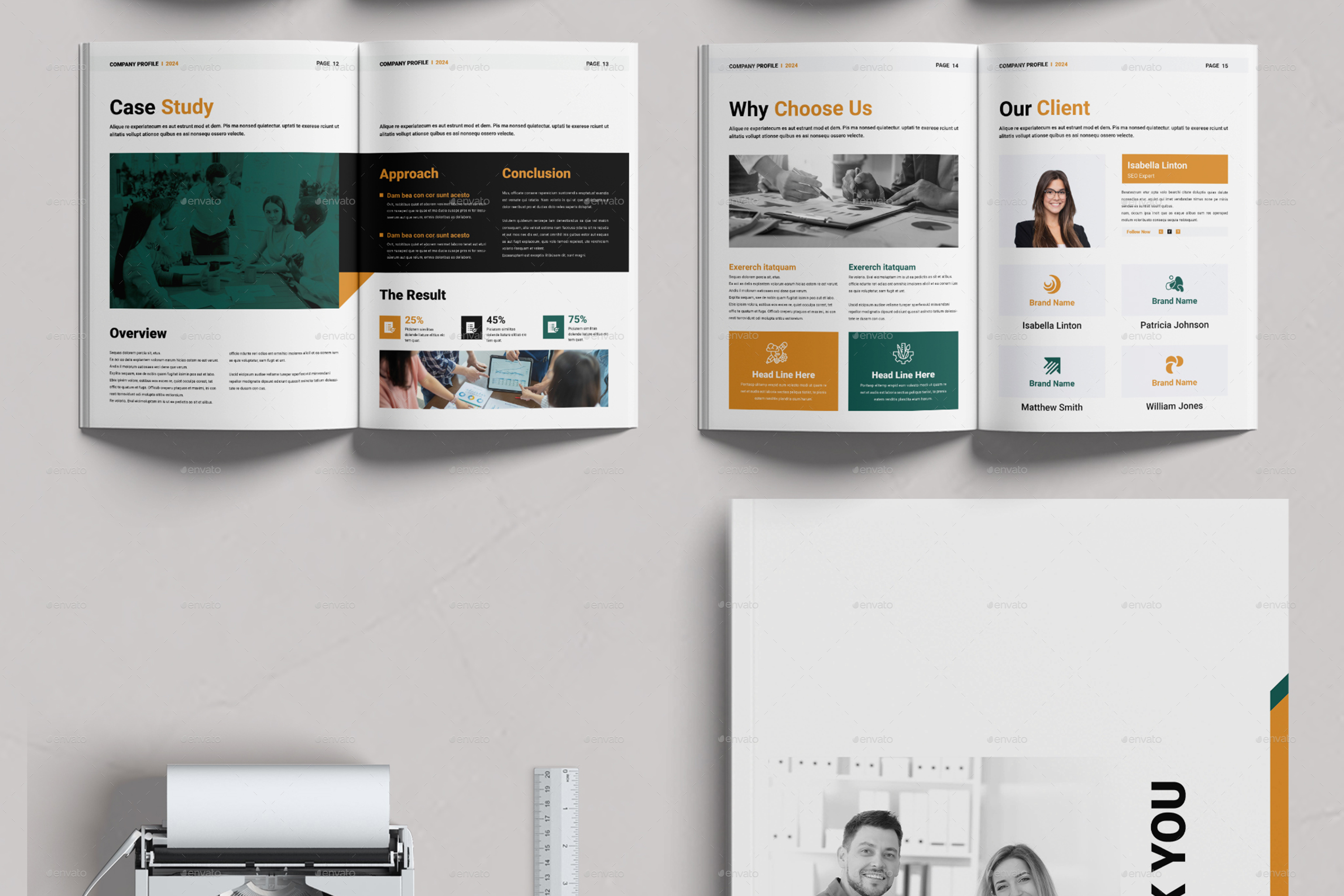 Company Profile Template, Print Templates | GraphicRiver
