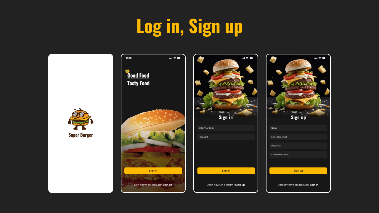 SuperBurger - Elevate Your Burger Ordering Experience | React Native ...