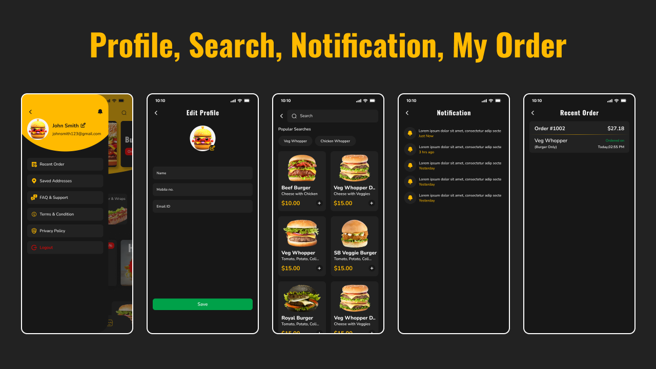 SuperBurger - Elevate Your Burger Ordering Experience | React Native ...