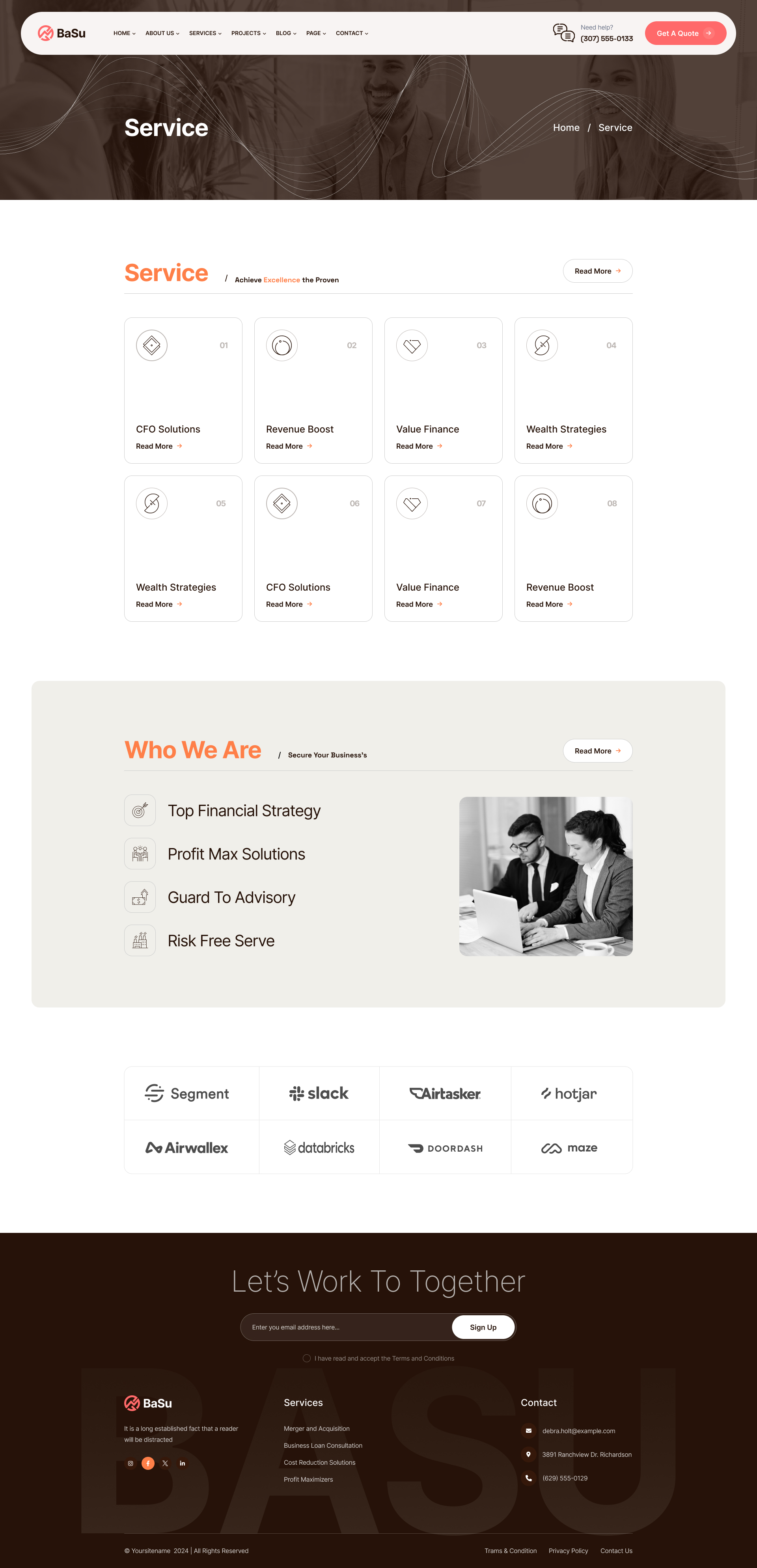 Basu - Corporate Business Figma Template by Mugli | ThemeForest