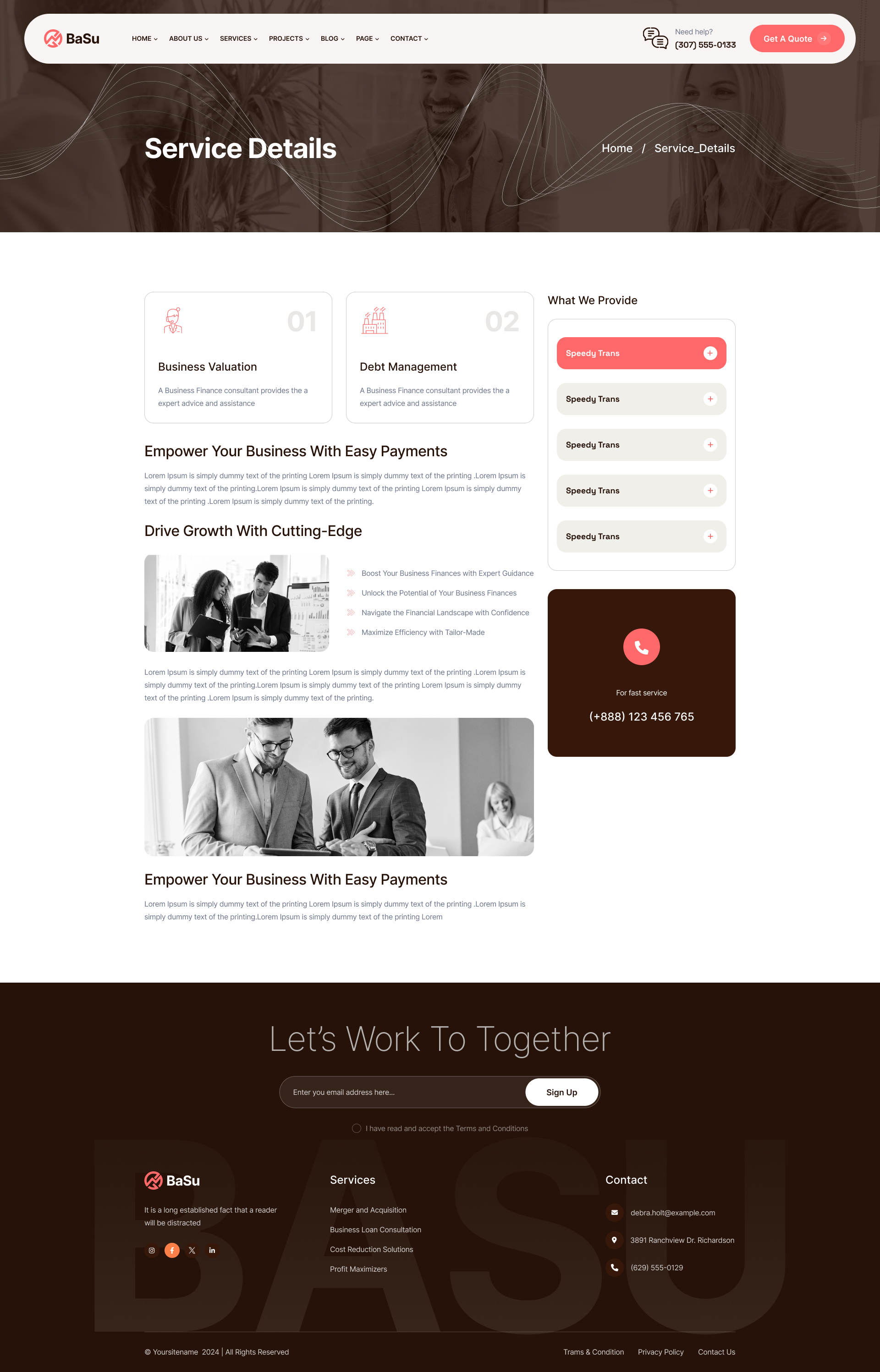 Basu - Corporate Business Figma Template by Mugli | ThemeForest