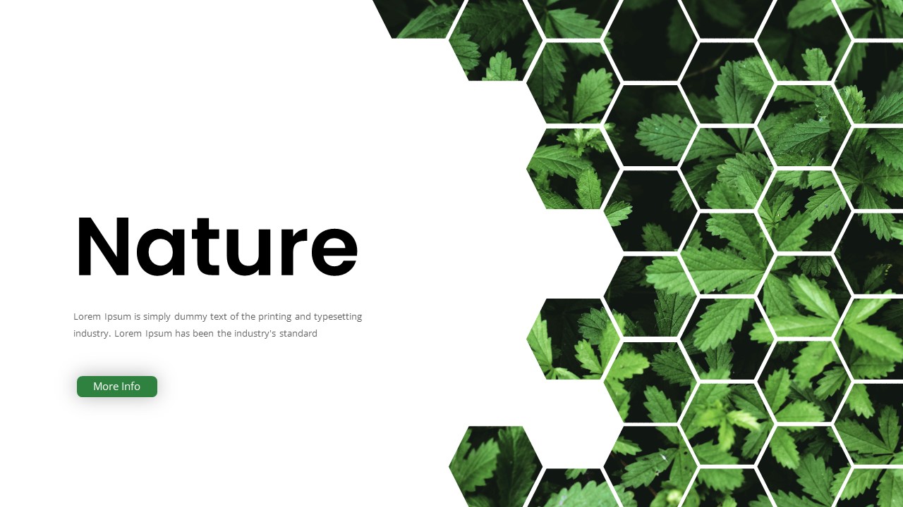 Nature Green Keynote Presentation Template, Presentation Templates