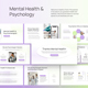 Mental Health & Psychology Powerpoint Template, Presentation Templates