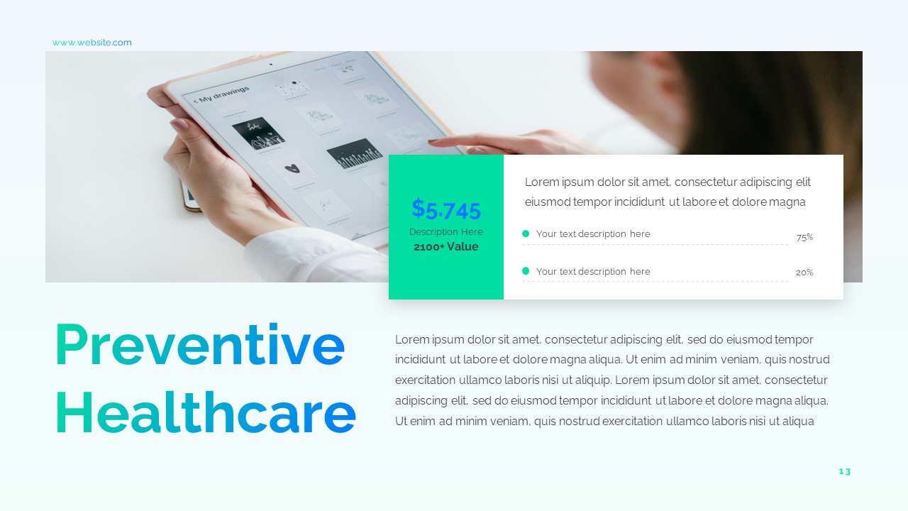 Medical Health PowerPoint Template, Presentation Templates | GraphicRiver