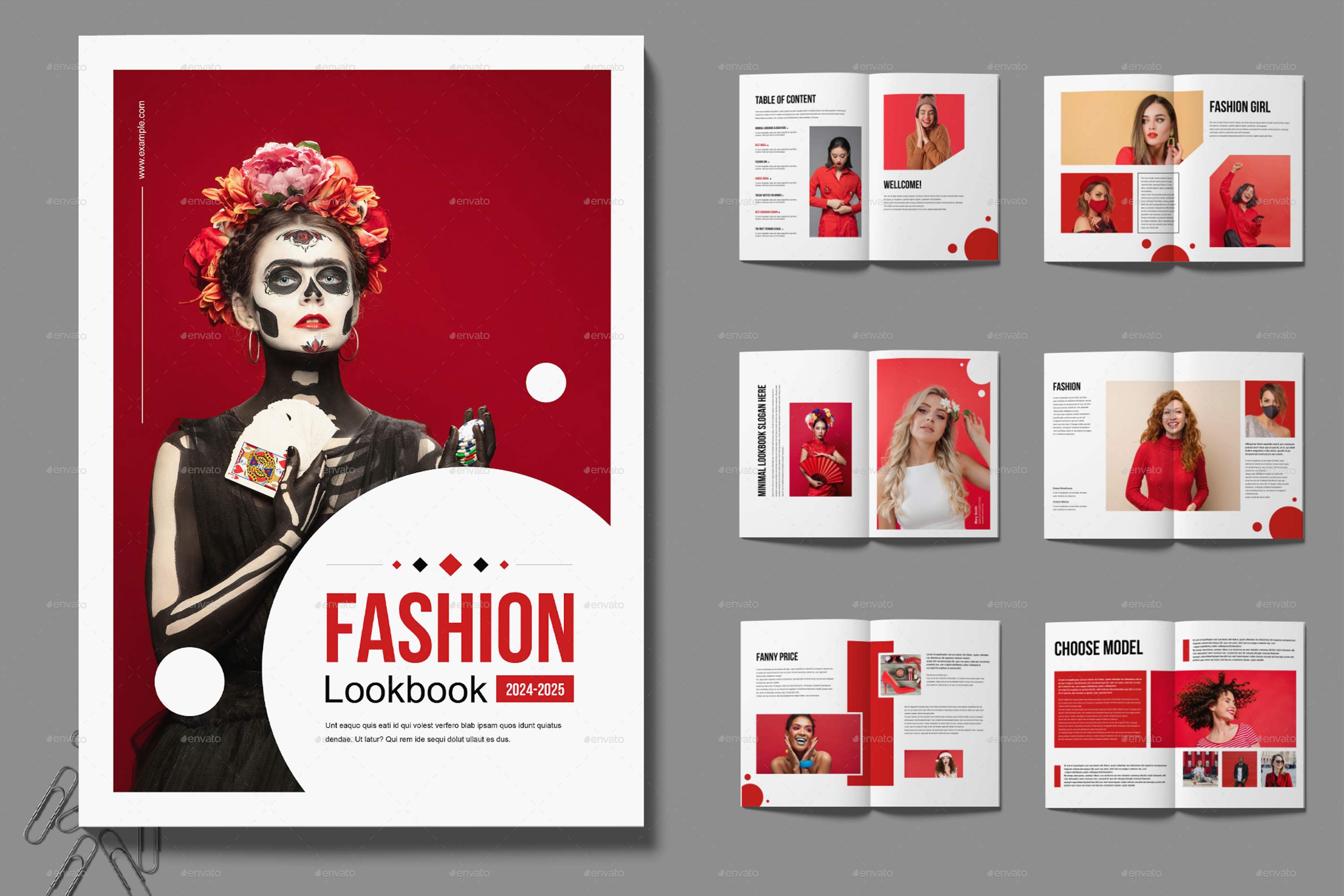Fashion Magazine Layout, Print Templates | GraphicRiver