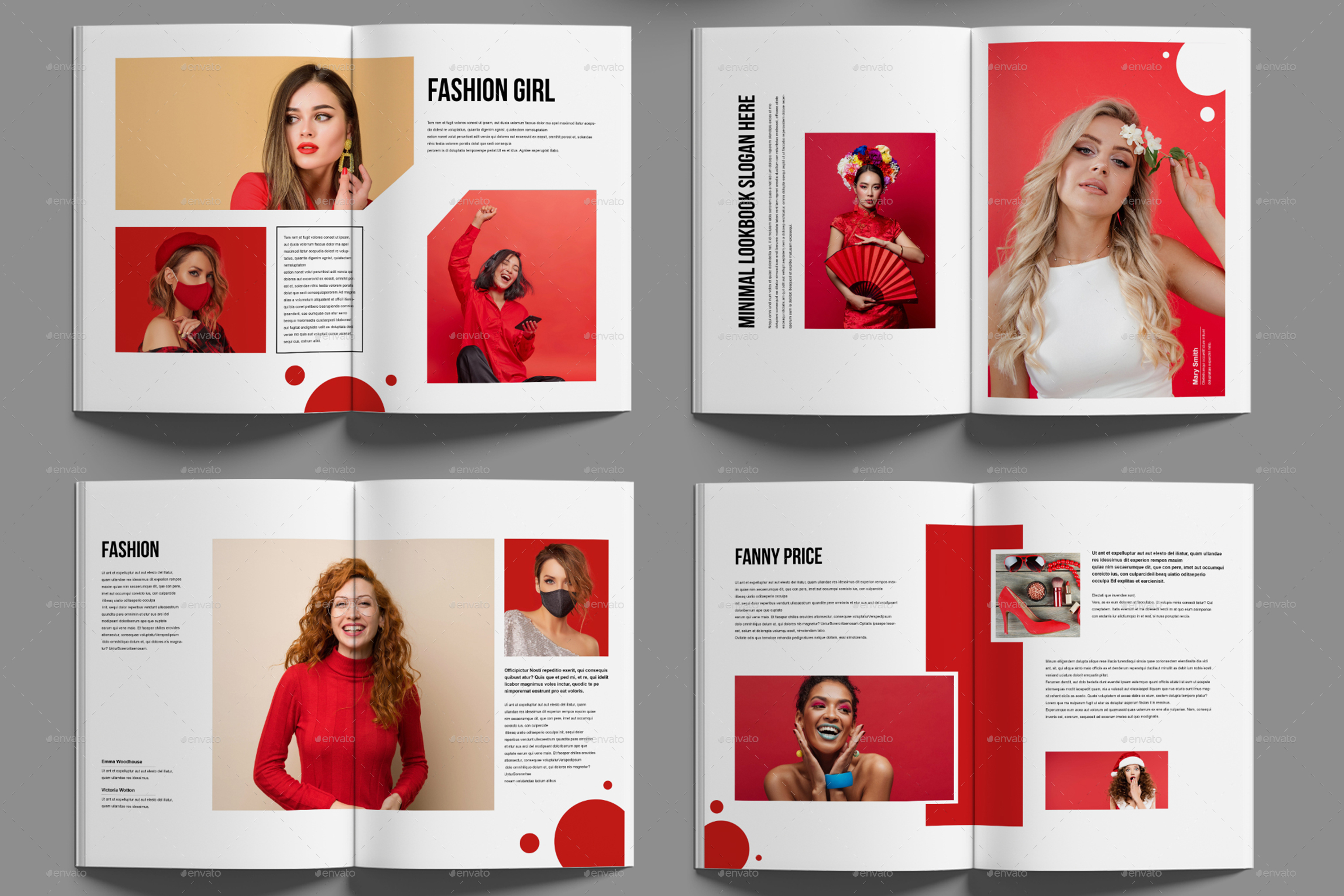 Fashion Magazine Layout, Print Templates | GraphicRiver