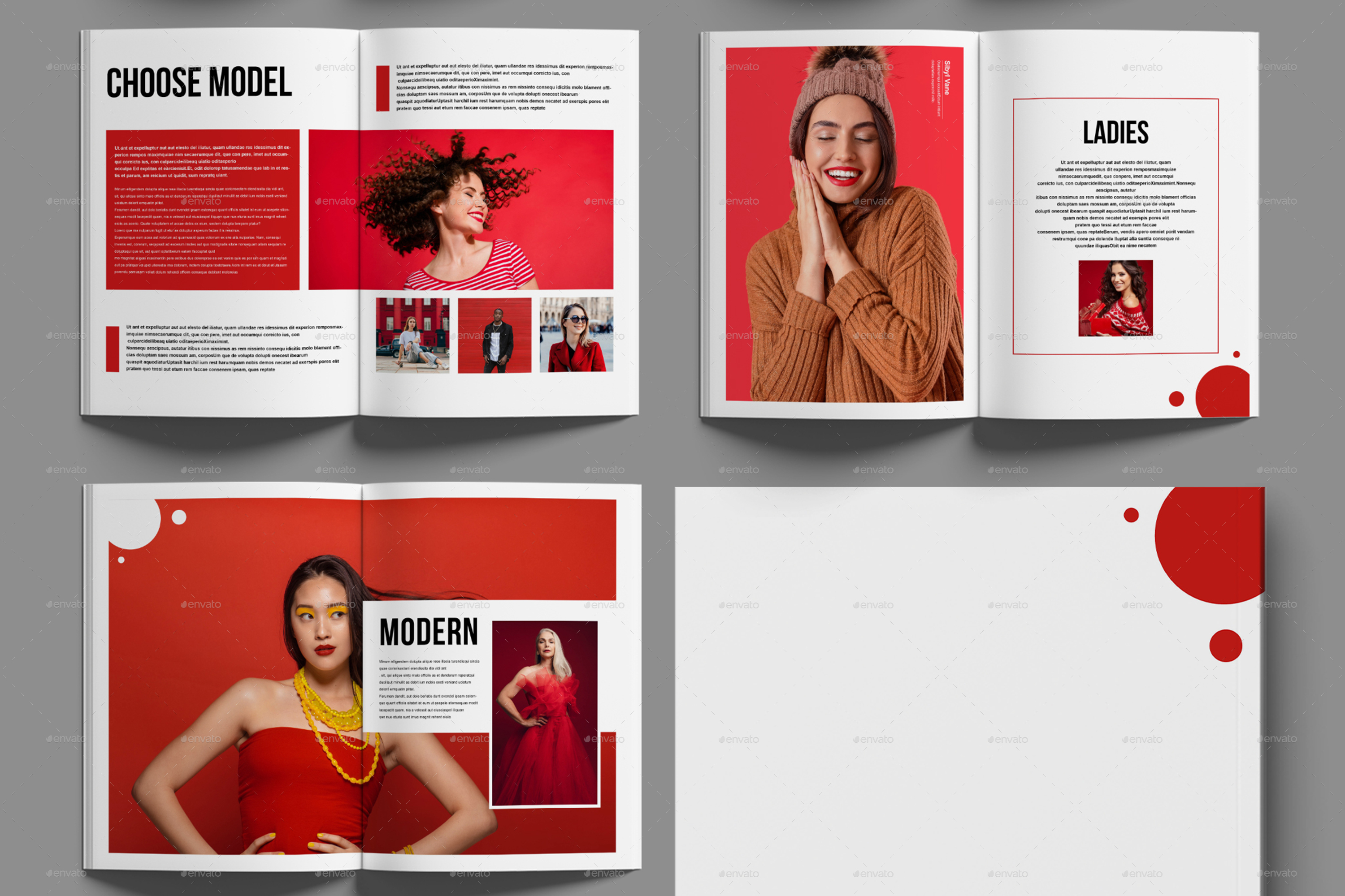 Fashion Magazine Layout, Print Templates | GraphicRiver