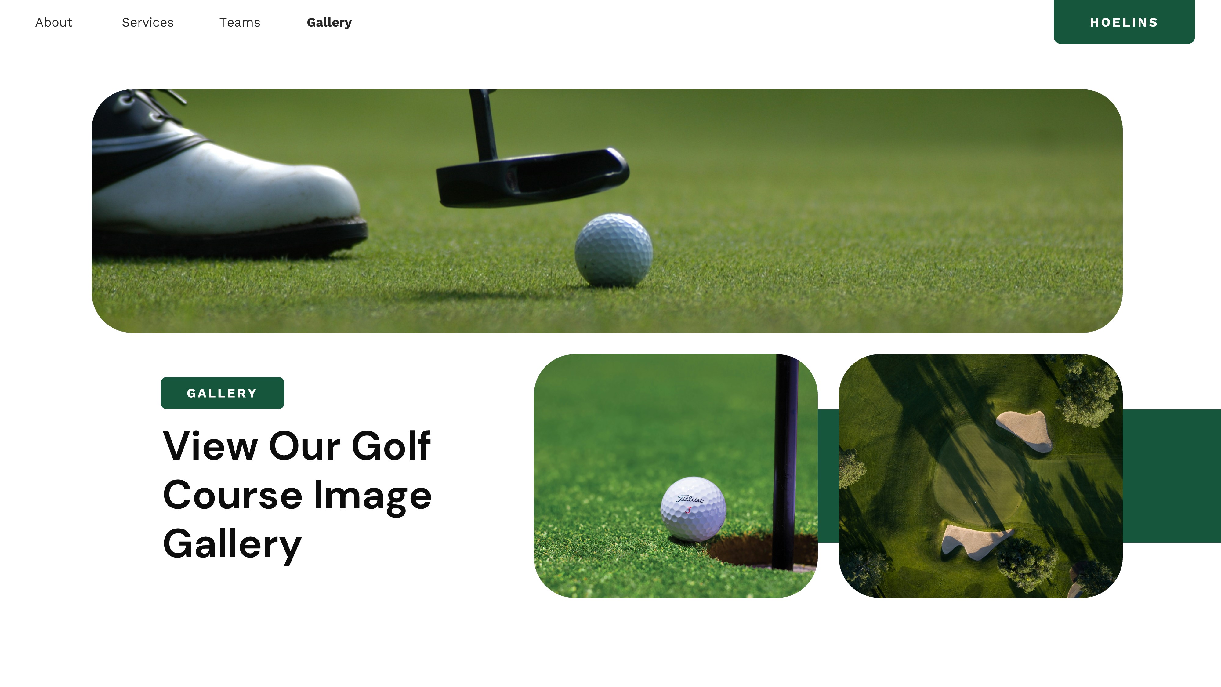 Hoelins - Golf Presentation Keynote Template, Presentation Templates