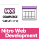 Woocommerce Variations to Table - Grid by nitroweb | CodeCanyon