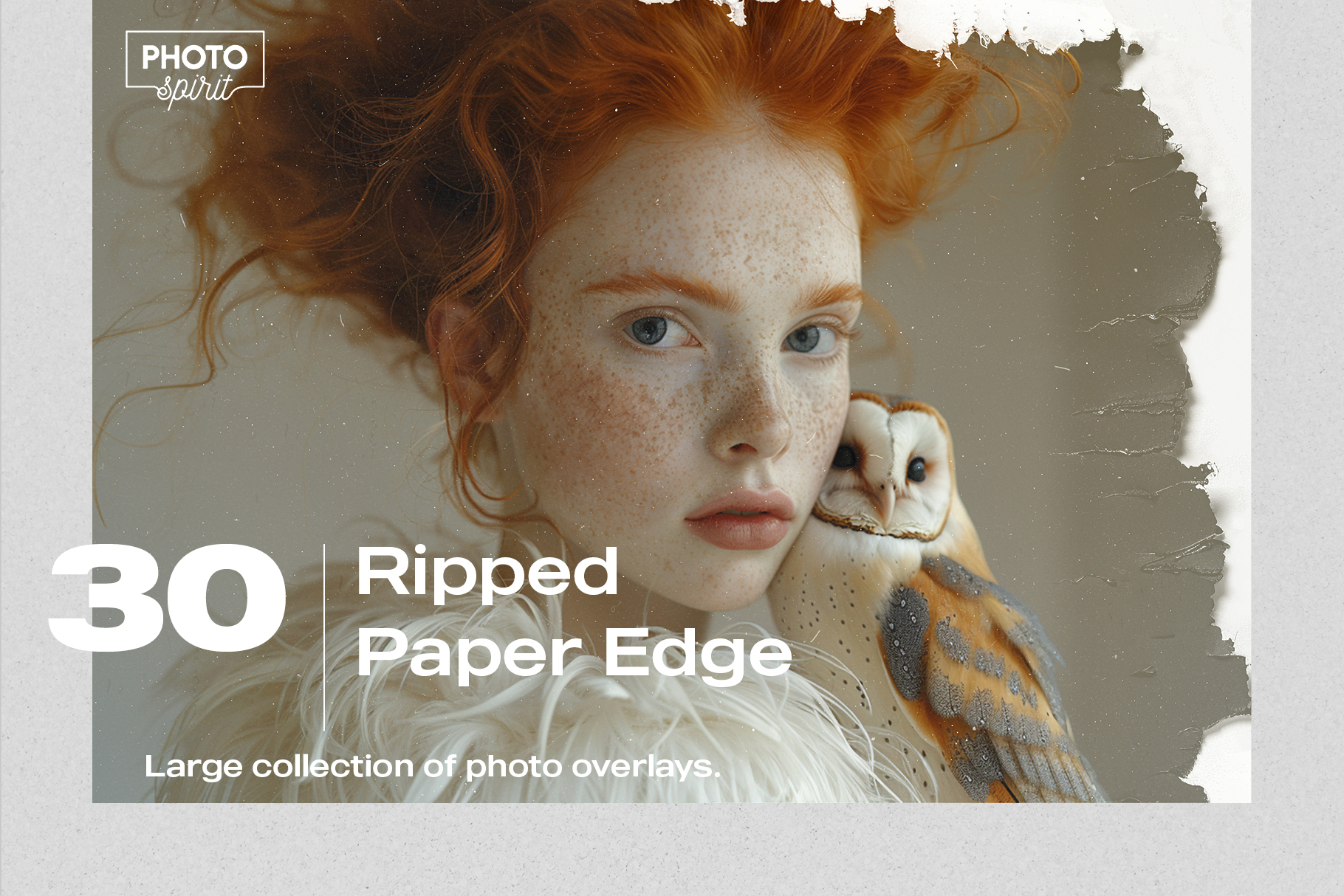 30 Ripped Paper Edge Effect Photo Overlays, Add-ons | GraphicRiver