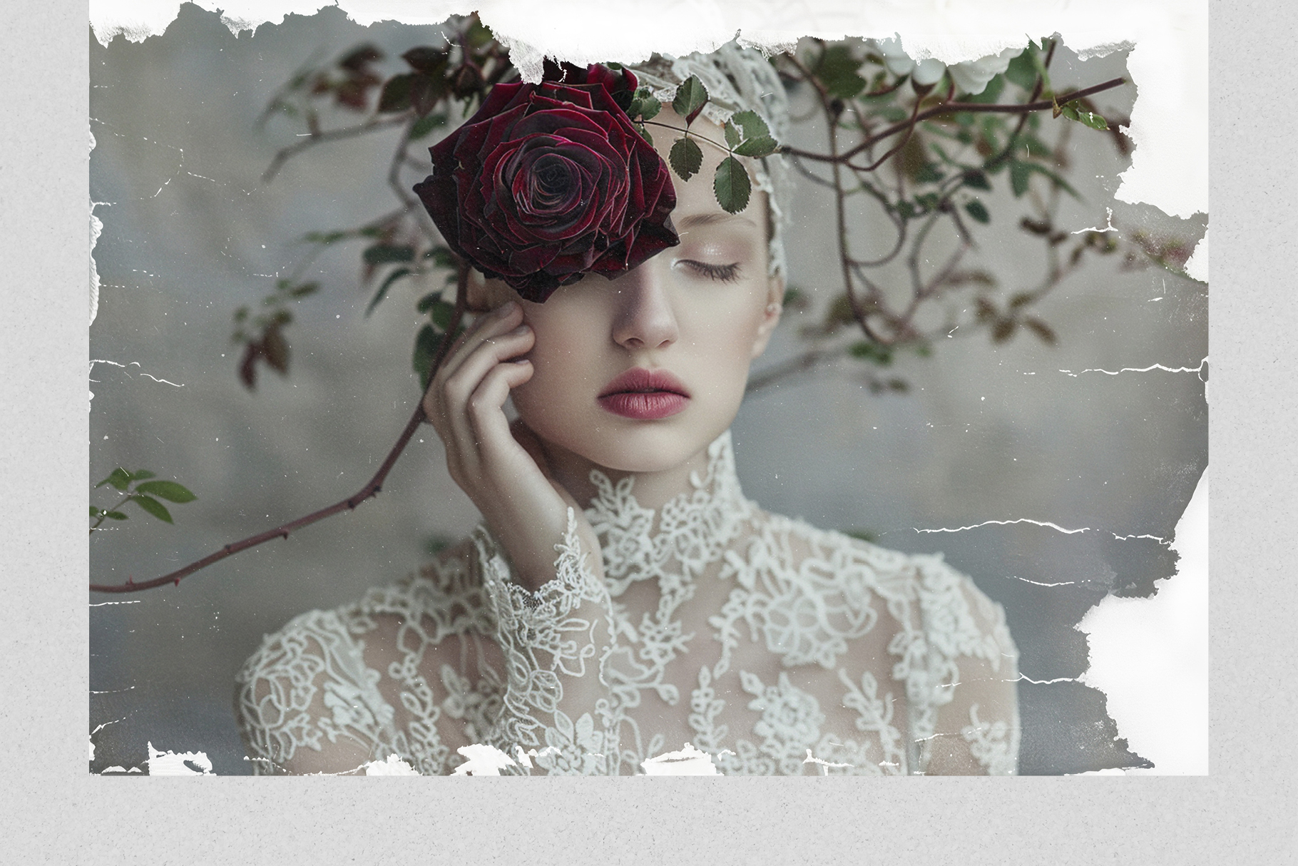 30 Ripped Paper Edge Effect Photo Overlays, Add-ons | GraphicRiver