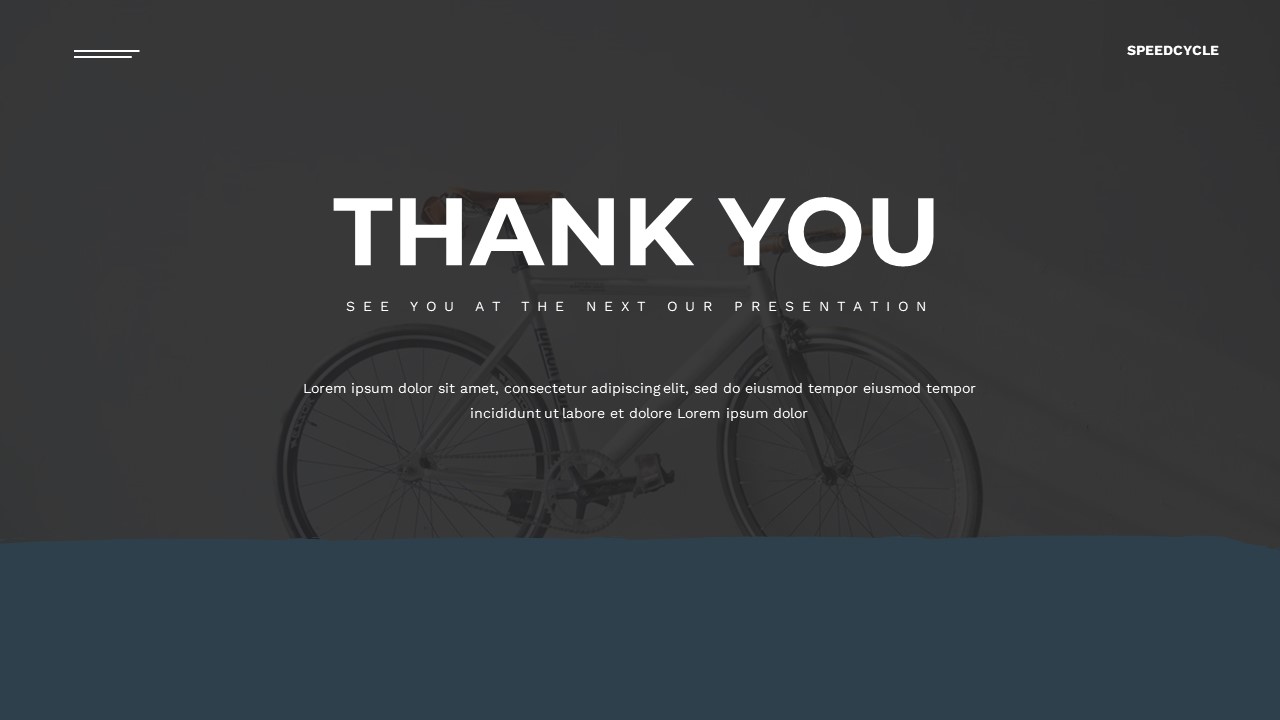 Speedcycle - Bicycle Powerpoint Templates, Presentation Templates ...