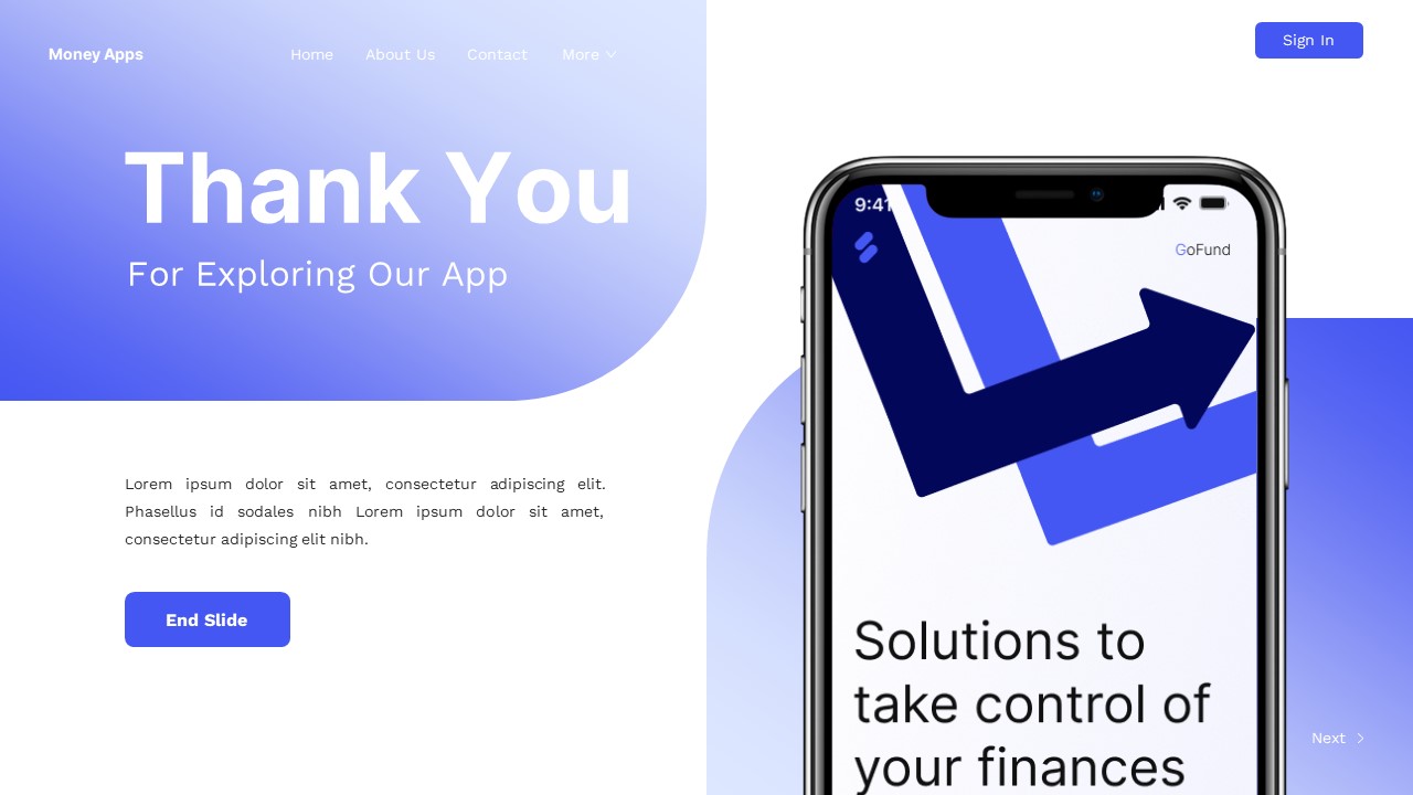 Money Apps - Mobile App Powerpoint Templates, Presentation Templates