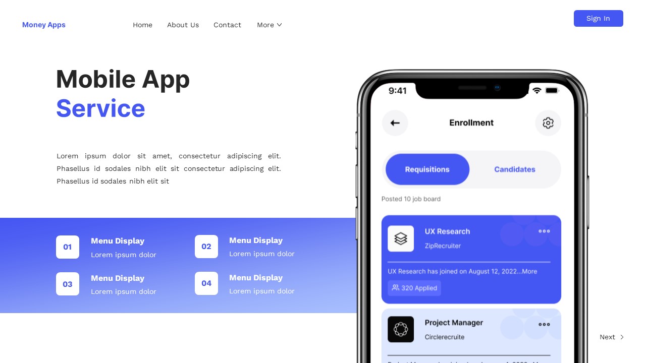 Money Apps - Mobile App Keynote Templates, Presentation Templates ...