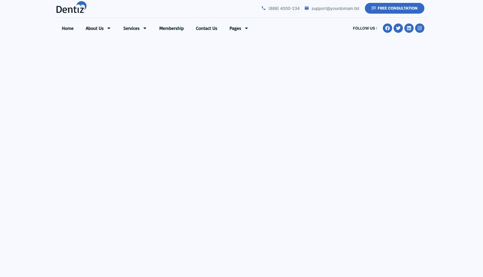 Dentiz - Dentist & Dental Care Elementor Pro Template Kit by moxcreative