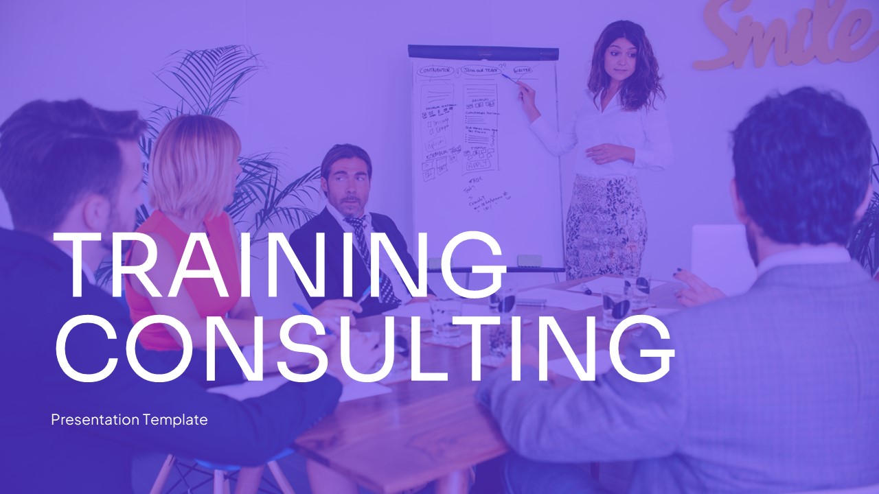 Training Consulting PowerPoint Presentation, Presentation Templates