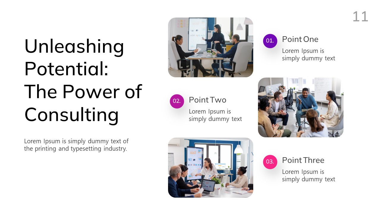 Business Consulting PowerPoint Presentation, Presentation Templates