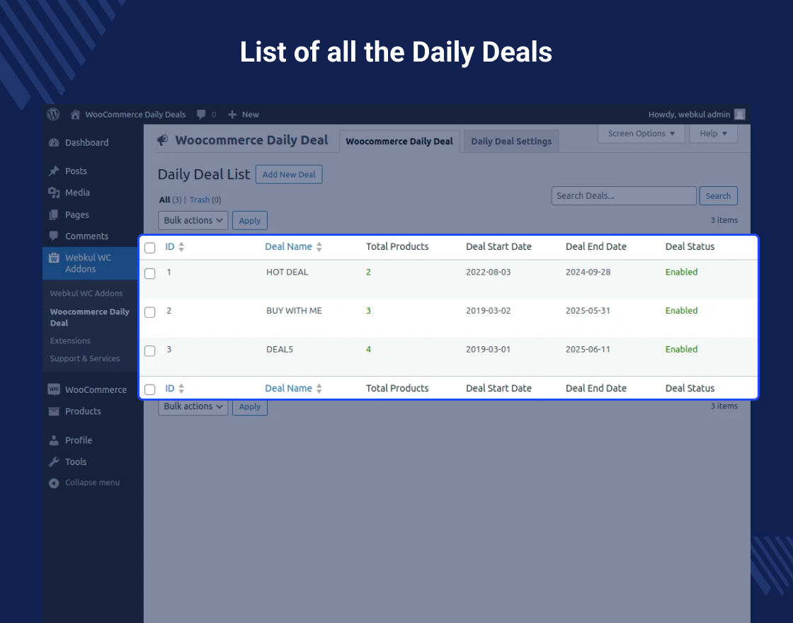 Daily Deals Plugin for WooCommerce by Webkul | CodeCanyon