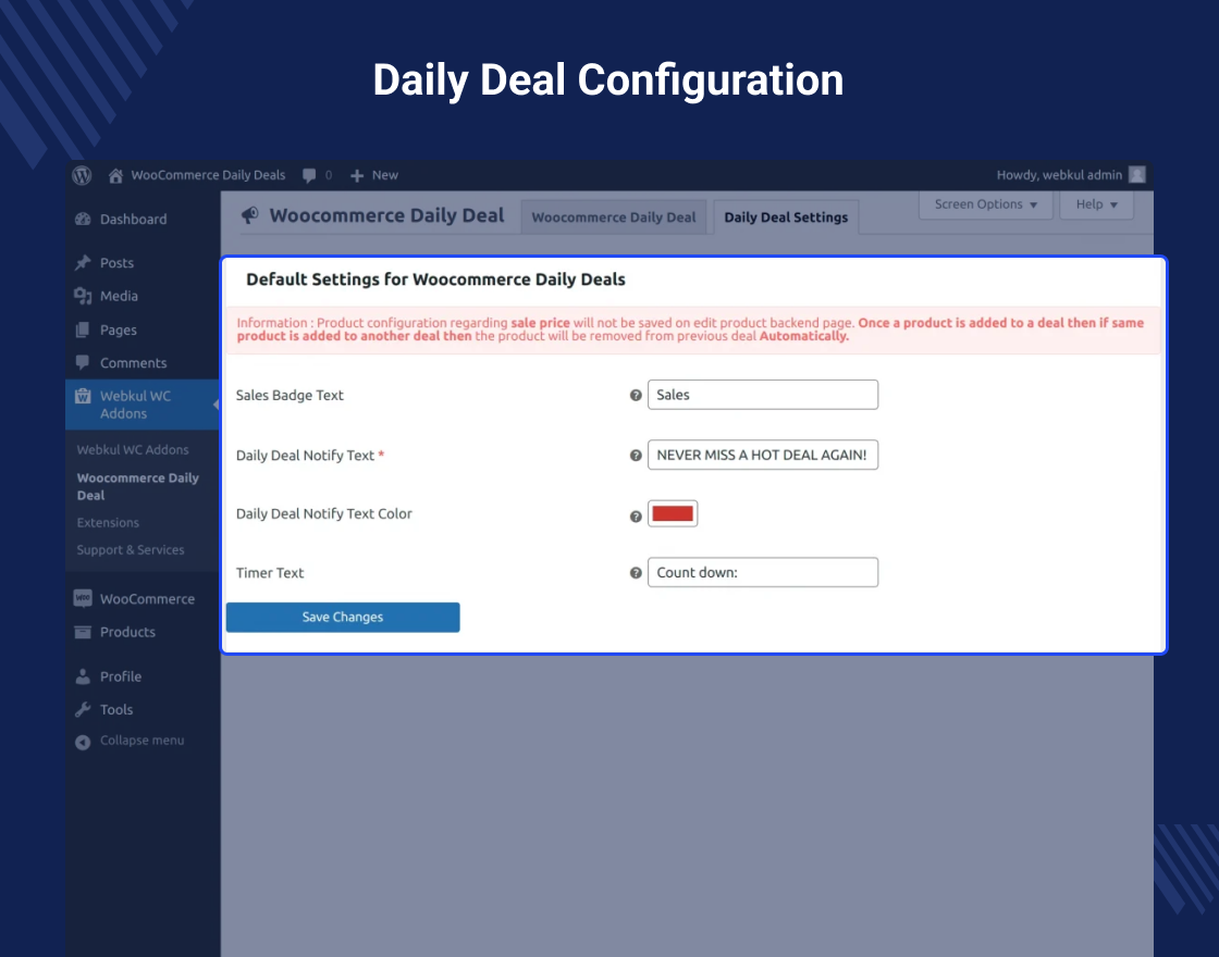 Daily Deals Plugin for WooCommerce by Webkul | CodeCanyon