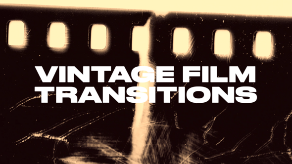 Vintage Film Transitions, After Effects Project Files | VideoHive