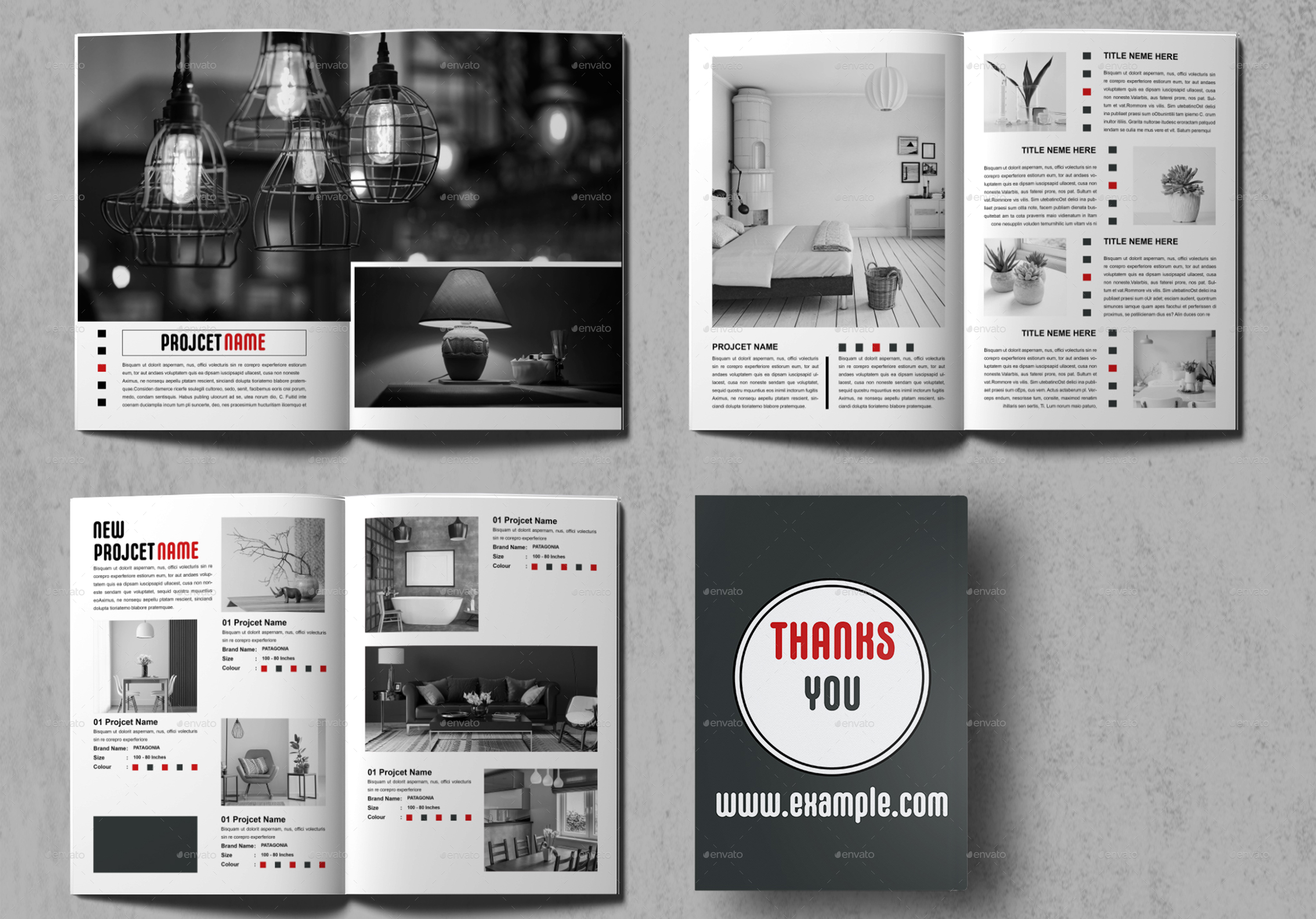 Portfolio Magazine Template, Print Templates | GraphicRiver