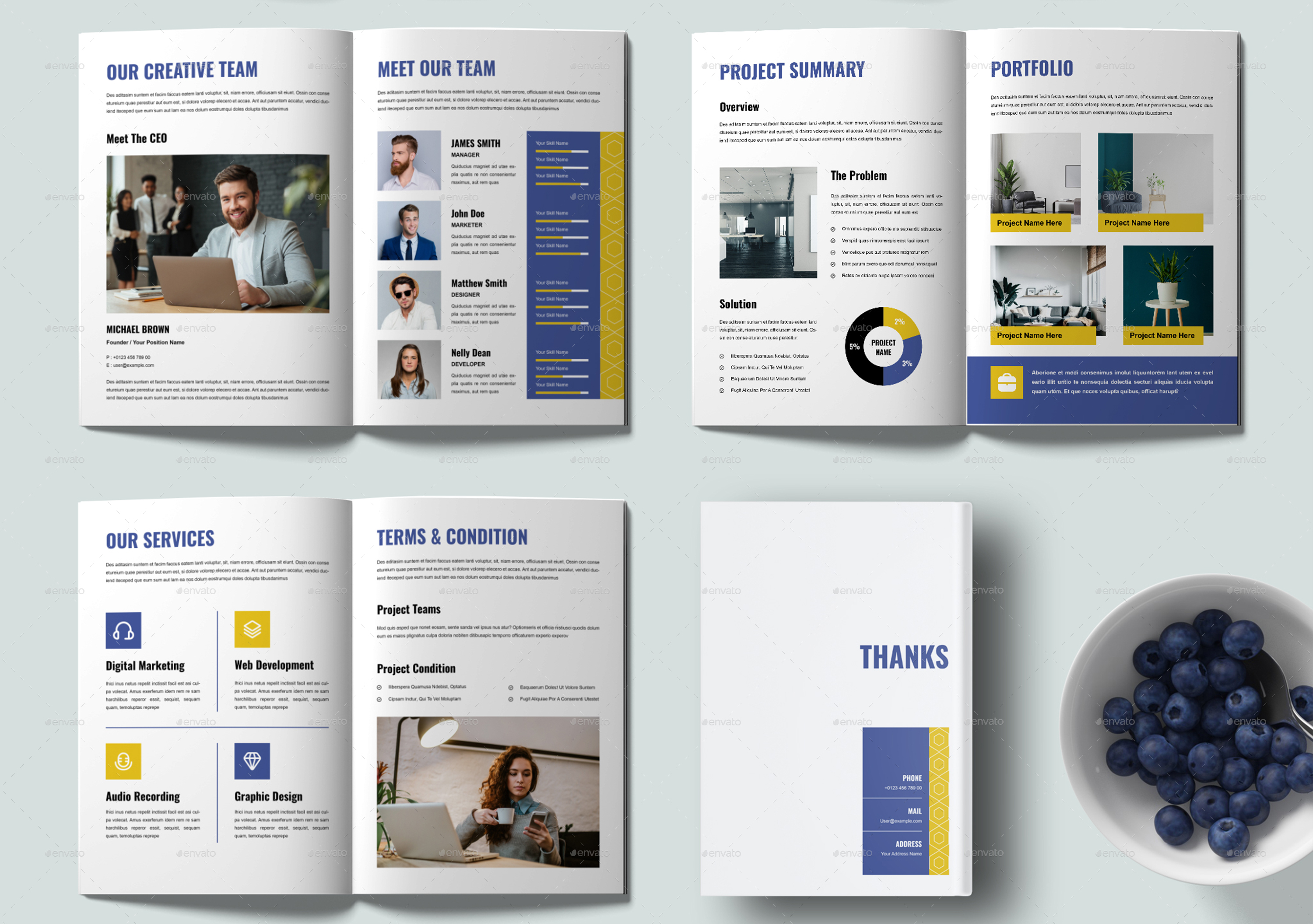 Professional Business Brochure, Print Templates | GraphicRiver