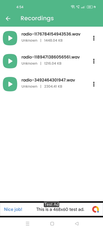 OneRadio - Single Live Radio Streaming app with Admob by YMG-Developer