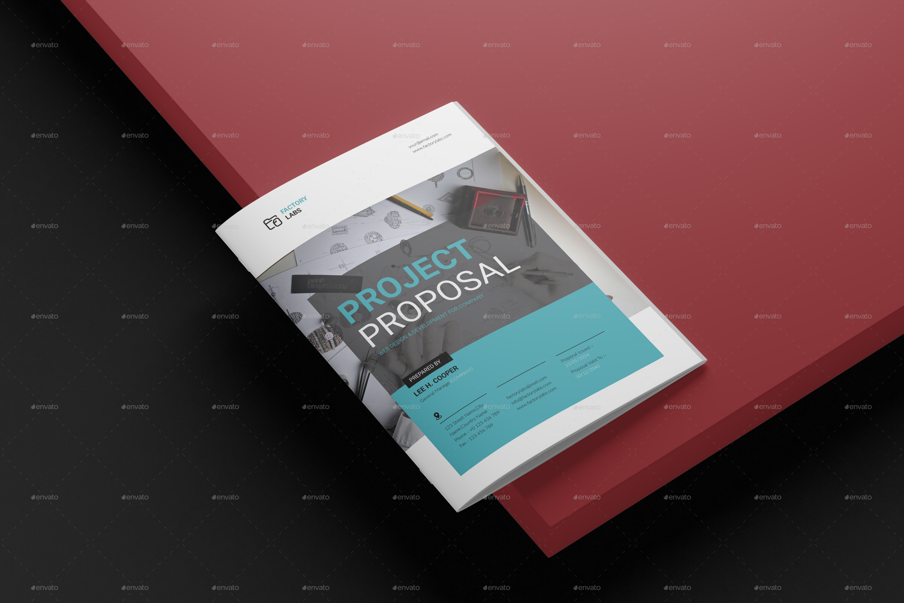 Project Proposal Template, Print Templates | GraphicRiver