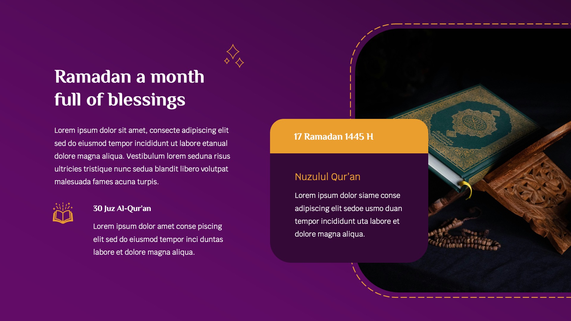 Muslim - Ramadan PowerPoint Template, Presentation Templates | GraphicRiver