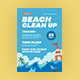 Beach Clean Up Flyer, Print Templates | GraphicRiver