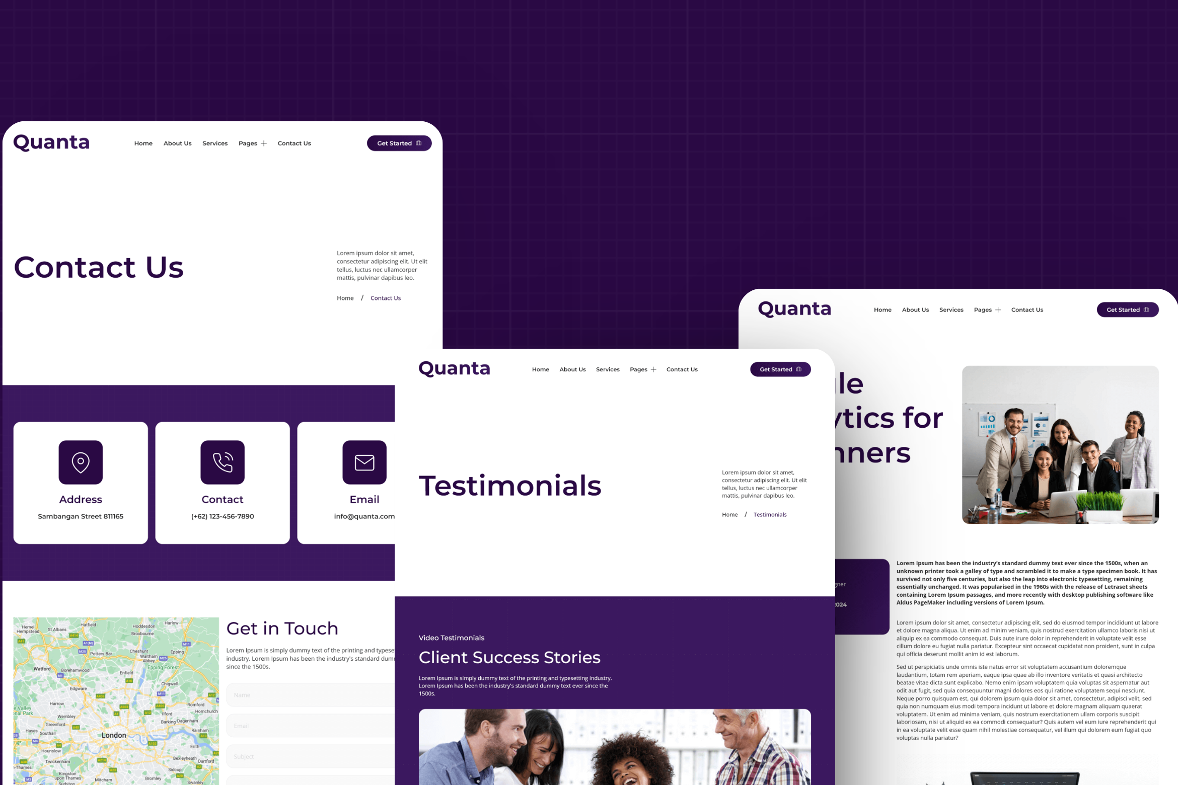 Quanta - Digital Marketing Elementor Template Kit by balityps | ThemeForest