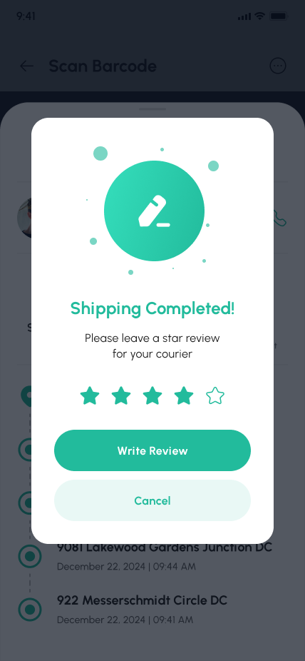 Saska - Shipping & Delivery React Native CLI App Ui Kit by lalaWeb