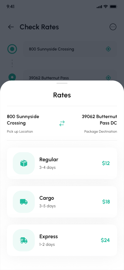 Saska - Shipping & Delivery React Native CLI App Ui Kit by lalaWeb
