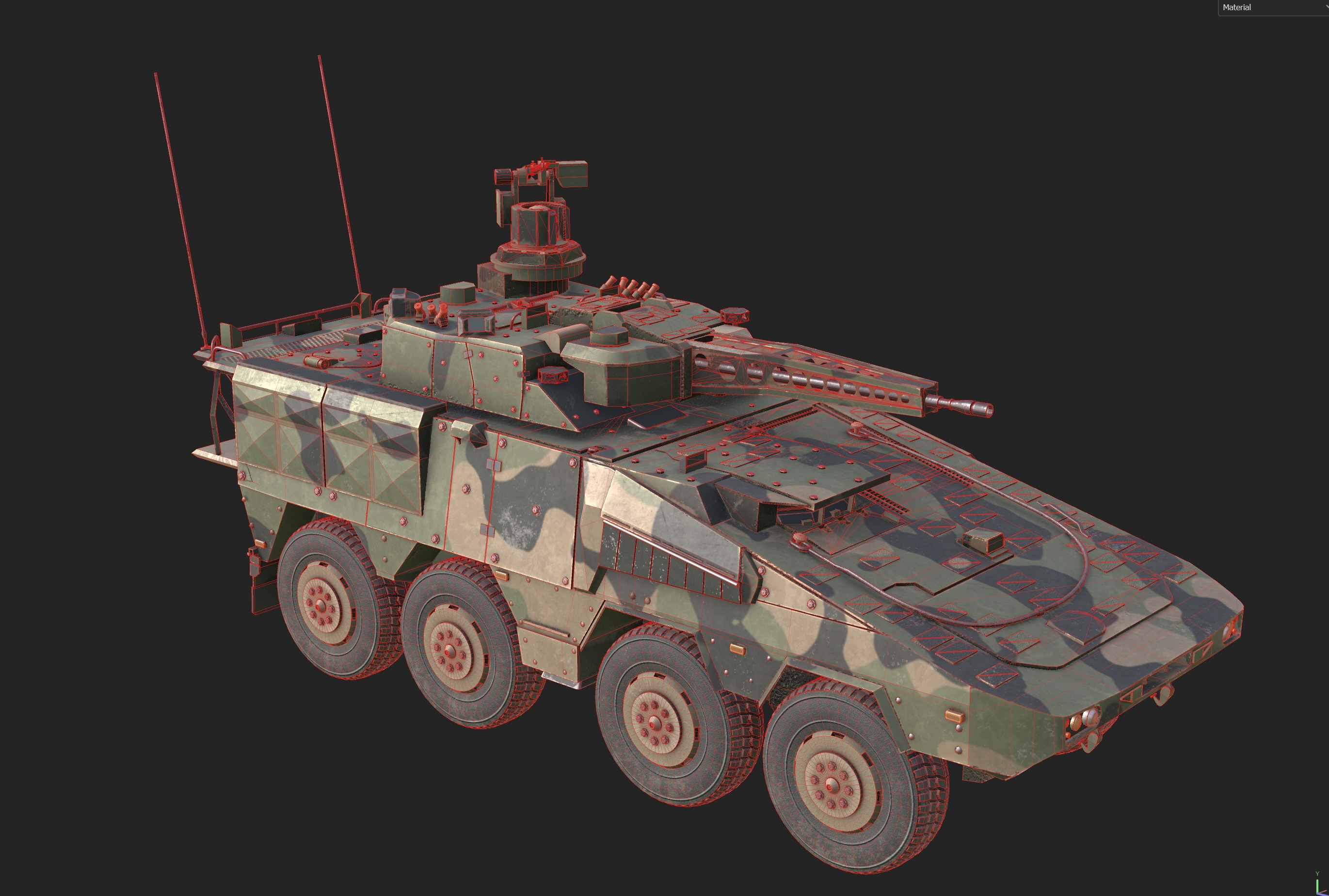 Boxer CRV Armoured Fighting Vehicle by TurboCG | 3DOcean