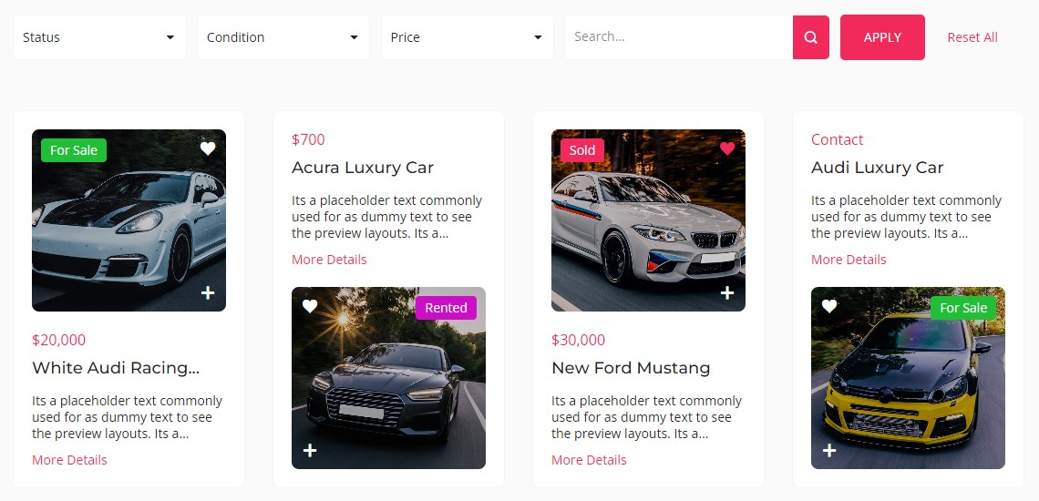 WPCL: WordPress Car Listing Plugin by SinaExtra | CodeCanyon