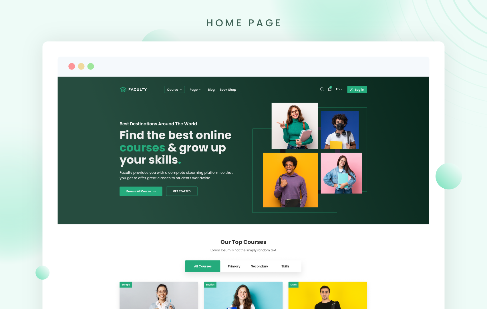Faculty LMS - Complete eLearning Management System Bundle by spagreen