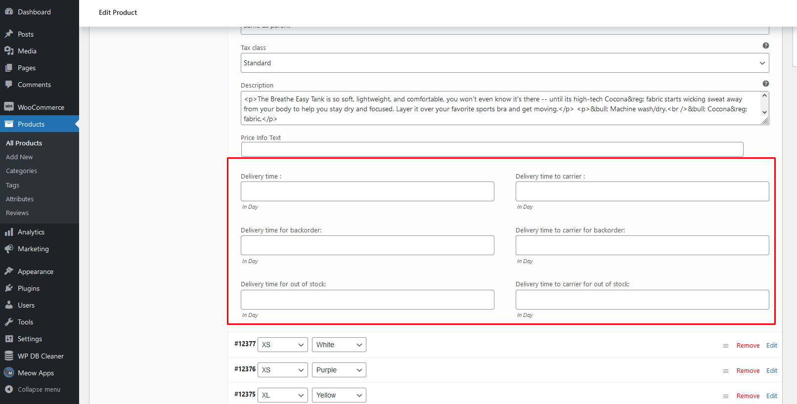 WooCommerce Estimated Delivery Or Shipping Date Per Product by magerips