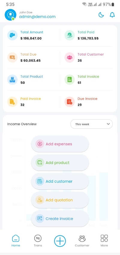 InvoiceX - Billing and Invoice Management Systems by Theme29 | CodeCanyon