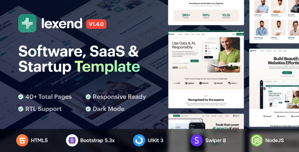Lexend - Software, SaaS & Startup HTML5 Template by unistudioco | ThemeForest