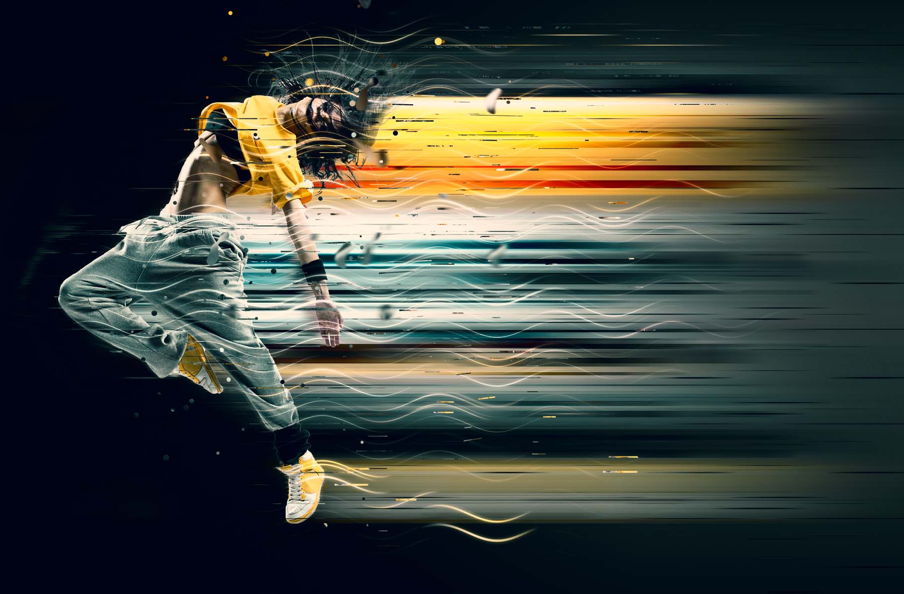 Run Motion Effect Photoshop Action, Add-ons | GraphicRiver