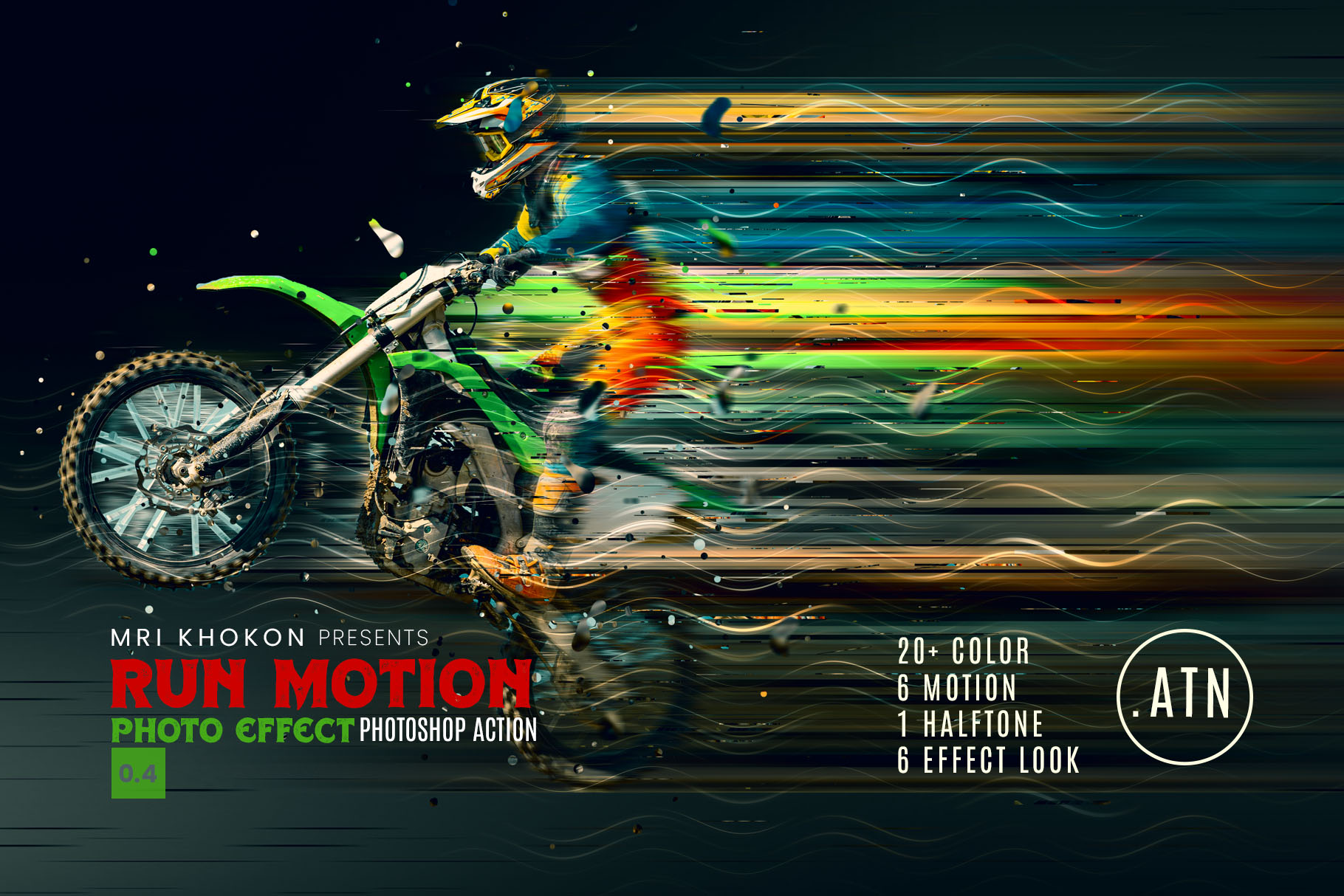 Run Motion Effect Photoshop Action, Add-ons | GraphicRiver