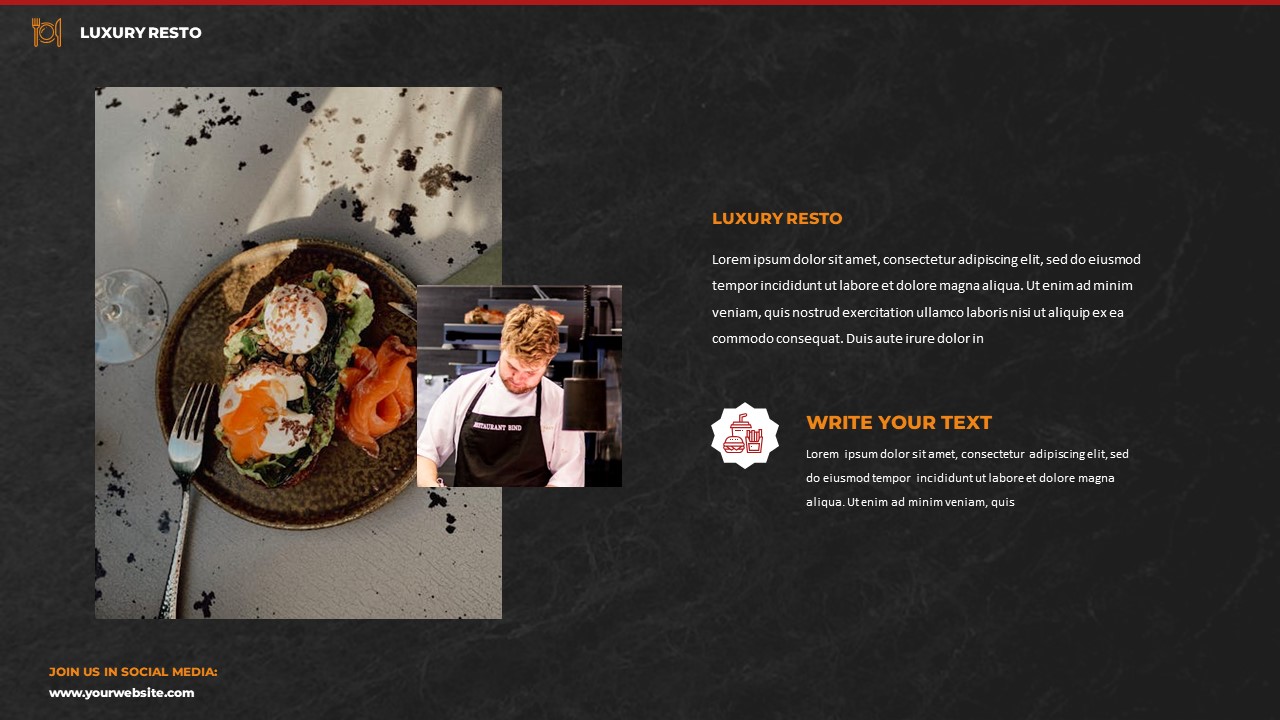 Restaurant Powerpoint Presentation, Presentation Templates | GraphicRiver