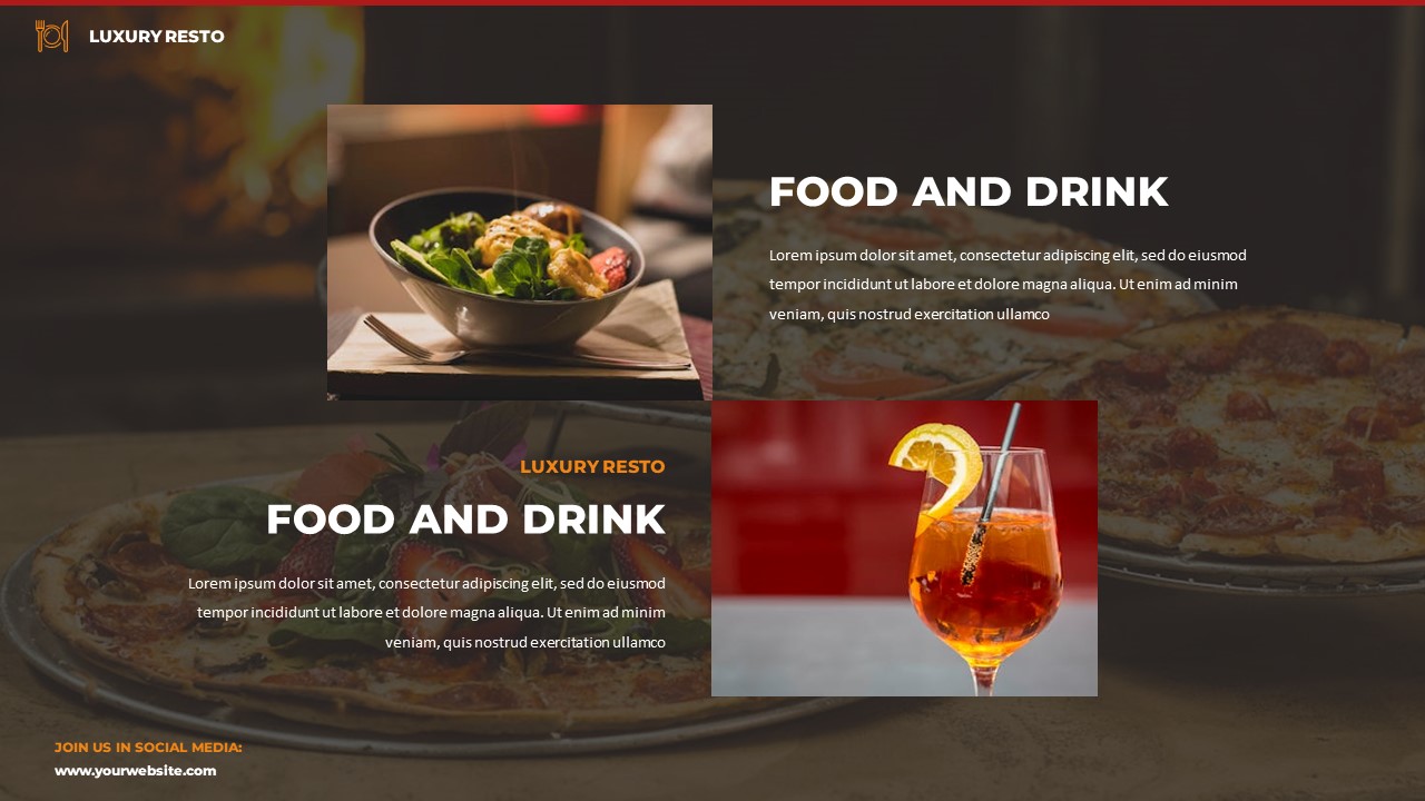 Restaurant Powerpoint Presentation, Presentation Templates | GraphicRiver