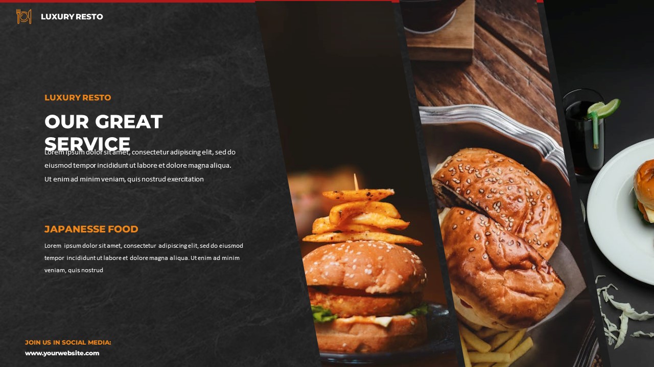 Restaurant Powerpoint Presentation, Presentation Templates | GraphicRiver